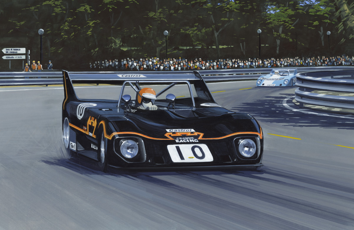 Motor Racing Art by Martin Tomlinson